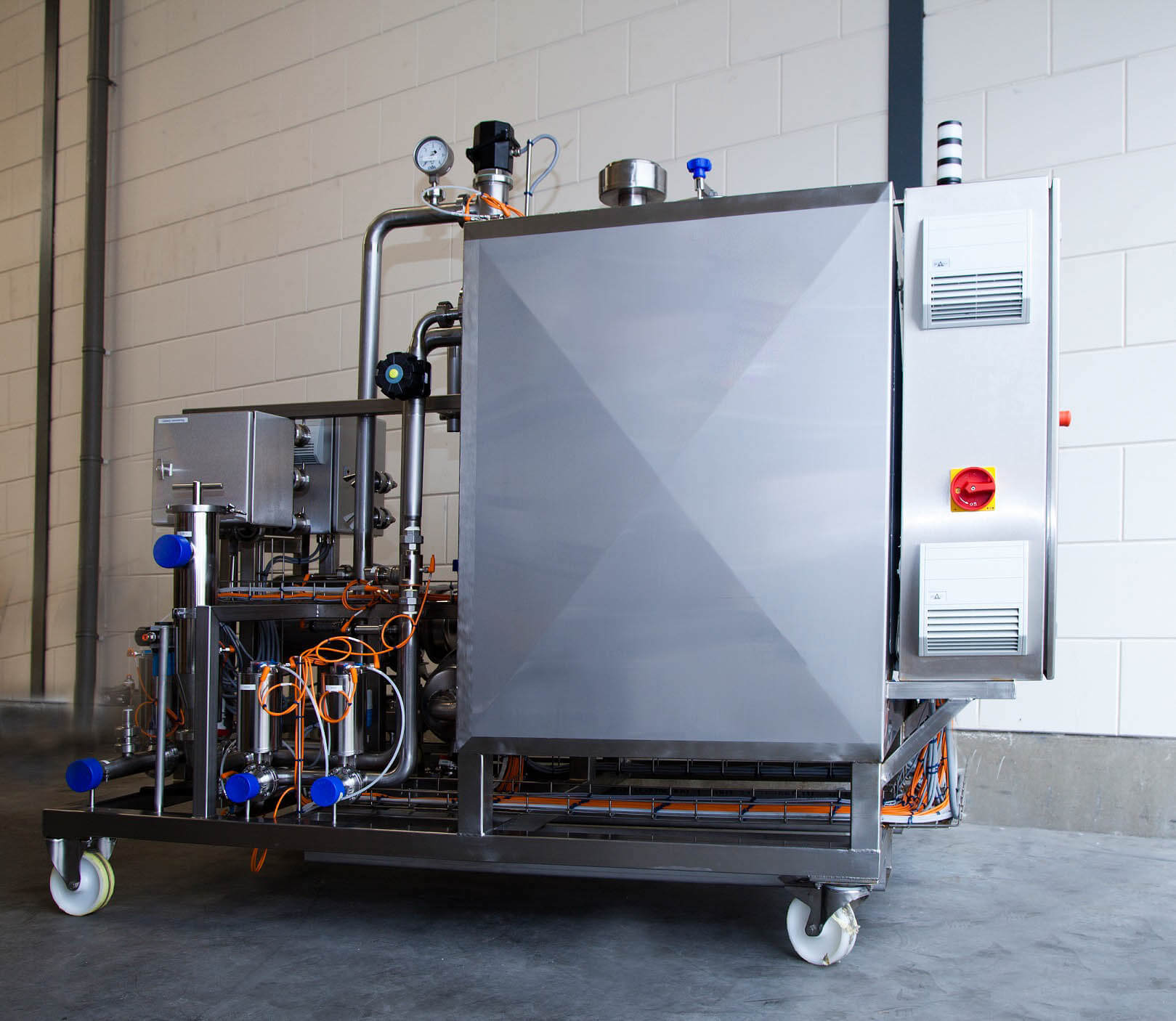 Zoekt U Een Verrijdbare Cip Unit Voor Een Grondige Reiniging